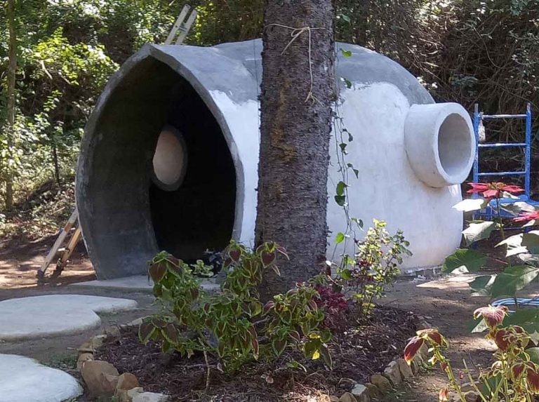 Aircrete Domes